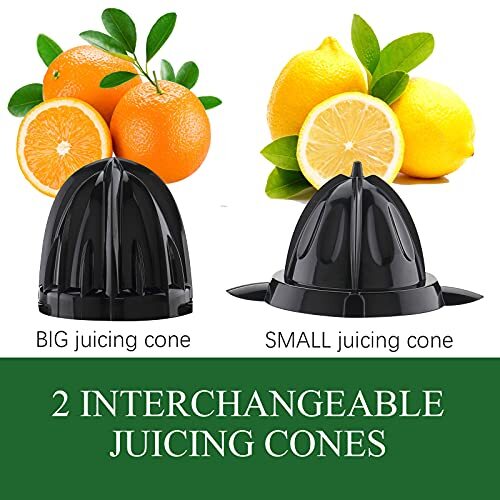 Electric Citrus Juicer Lemon Squeezer With Powerful Motor And Led ...