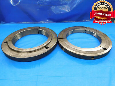 M190 X 3 4h METRIC THREAD RING GAGES 190 3.0 GO NO GO PD'S = 188.051 ...