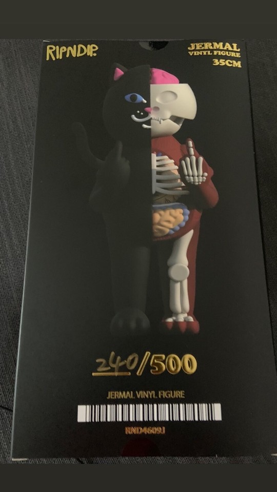 RIPNDIP Lord Jermal Vinyl Figure LTD ED 500 NEW Anatomy Nermal Cat 14IN ...