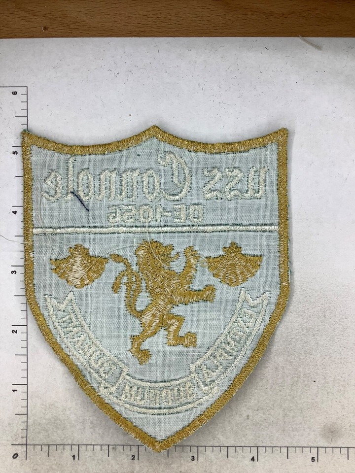 VINTAGE US NAVY USS CONNOLE SHIPS PATCH | eBay