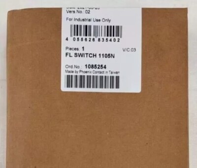 NEW PHOENIX Contact FL SWITCH 1105N 1085254 Industrial Ethernet Switch ...
