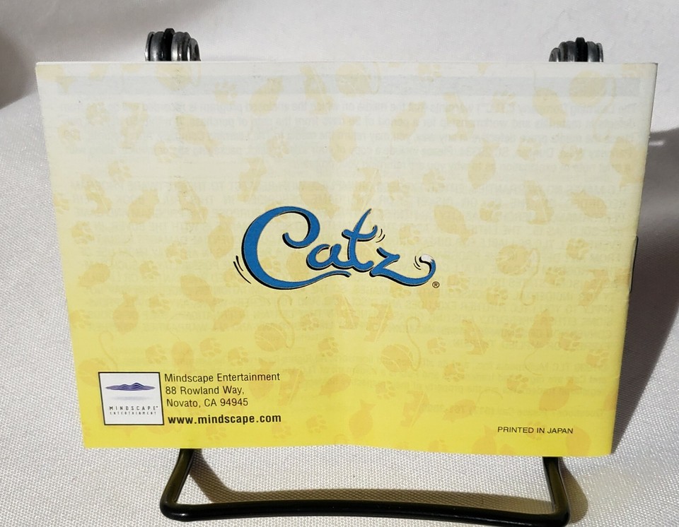 Catz Instructions Manual Only Nintendo Gameboy Color | eBay