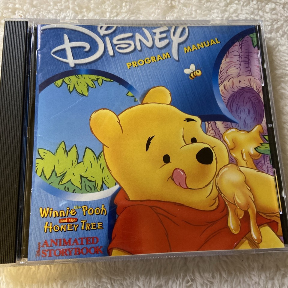 Disney Program Manual Winnie The Pooh And The Honey Tree Pc Cd Rom ...
