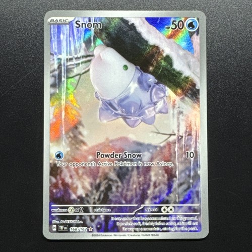 Snom 168/162 - SV Temporal Forces - Illustration Rare - Pokemon TCG | eBay