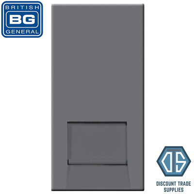 BG Nexus Grey EMRJ11G RJ11 Telephone Outlet Euro Module | eBay