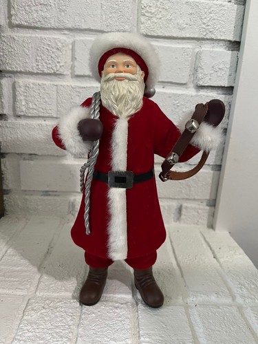 Father Christmas Figure 12" Hallmark Keepsake Tabletop 2011 Santa Claus ...