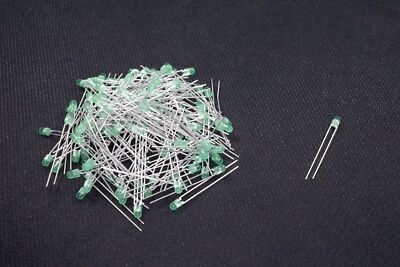 Lot of 100 LTL-4231N Lite-On Single LED Green 569nm 12.6mcd 30mA 2.1V ...