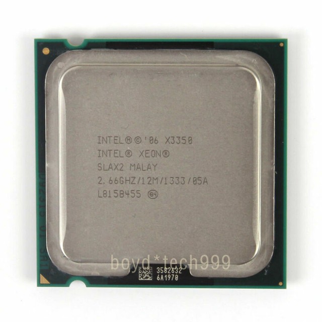Intel Xeon X3350 2.66GHz Quad-Core (EU80569KJ067N) Processor for sale ...