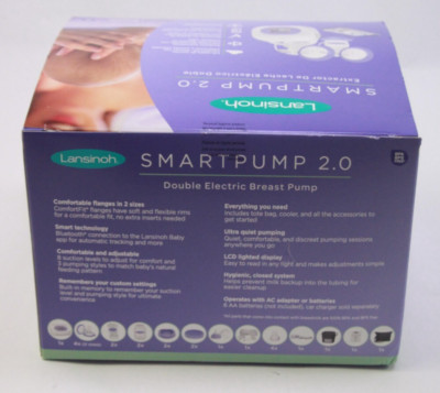 Lansinoh SmartPump 2.0 Double Electric Breast Pump - Sealed - Bluetooth | eBay