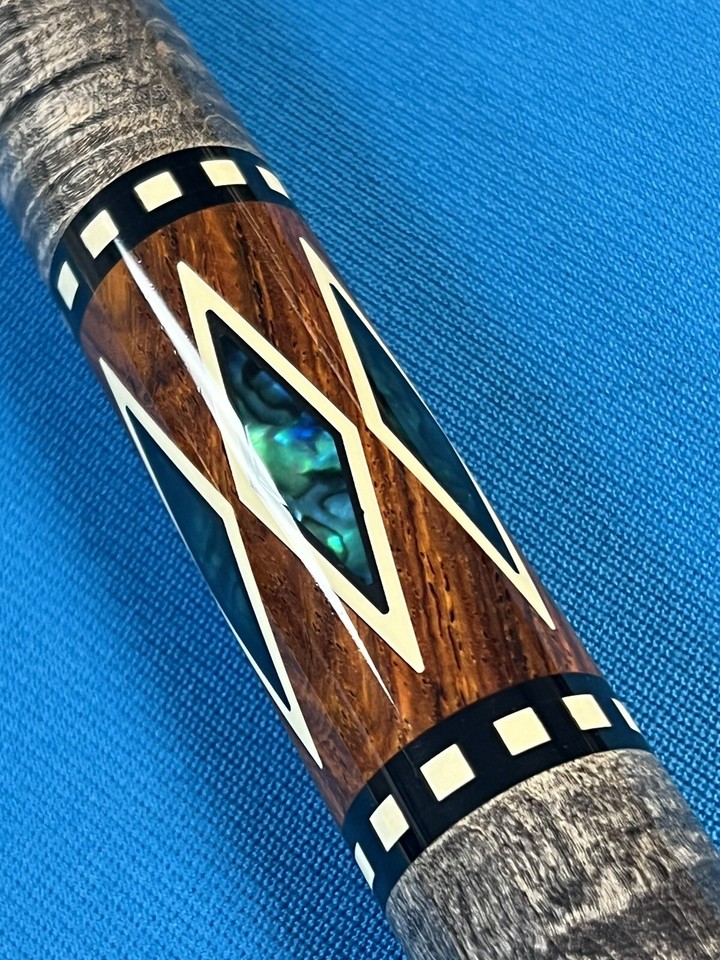 BOB Meucci Customs Diamond Cue - GRAY STAIN - RARE!!!! | eBay