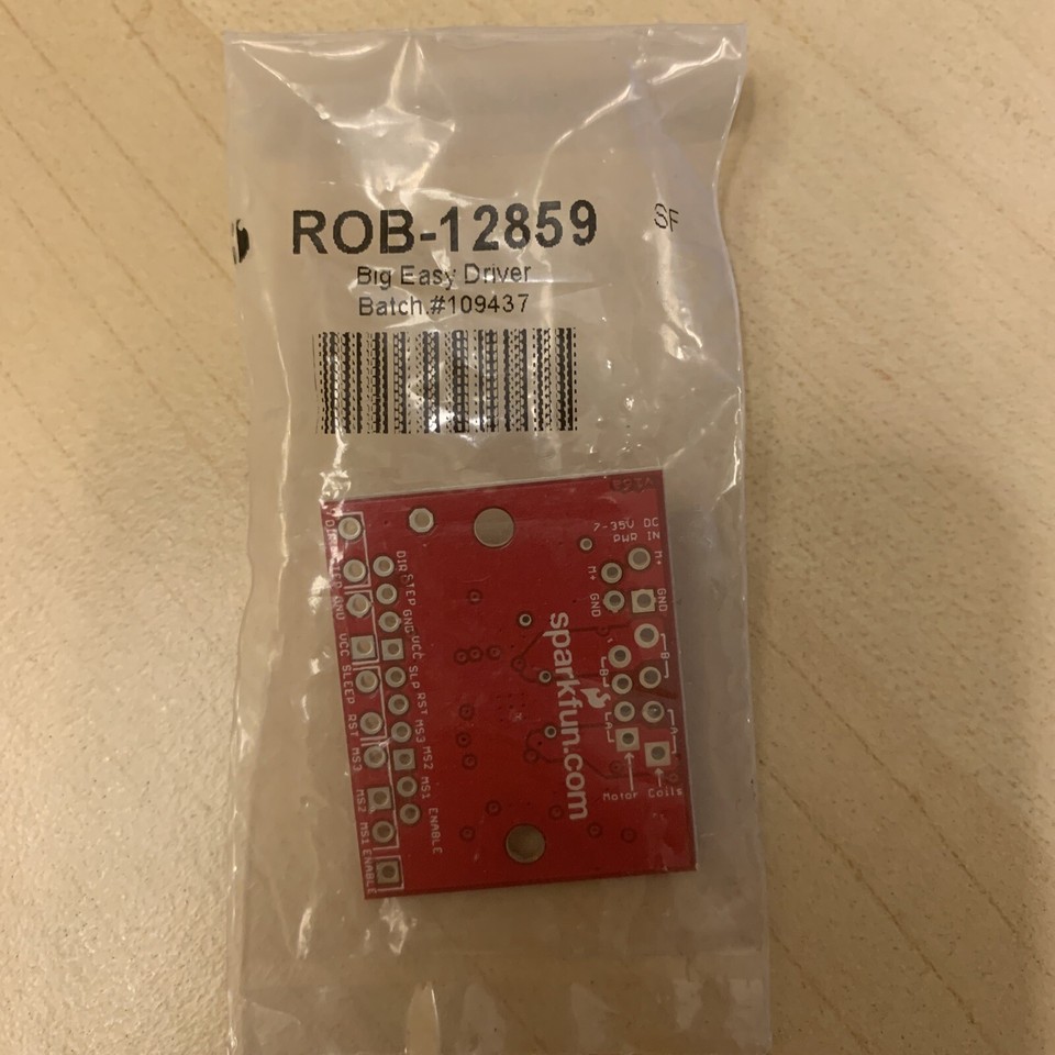 Big Easy Driver ROB-12859 Sparkfun stepper motor PCB control | eBay
