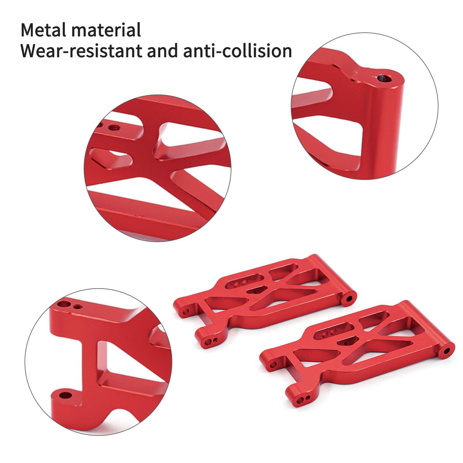 Front Swing Arm Metal Swing Arm for WLtoys 1/10 104001 Off-road Car ...