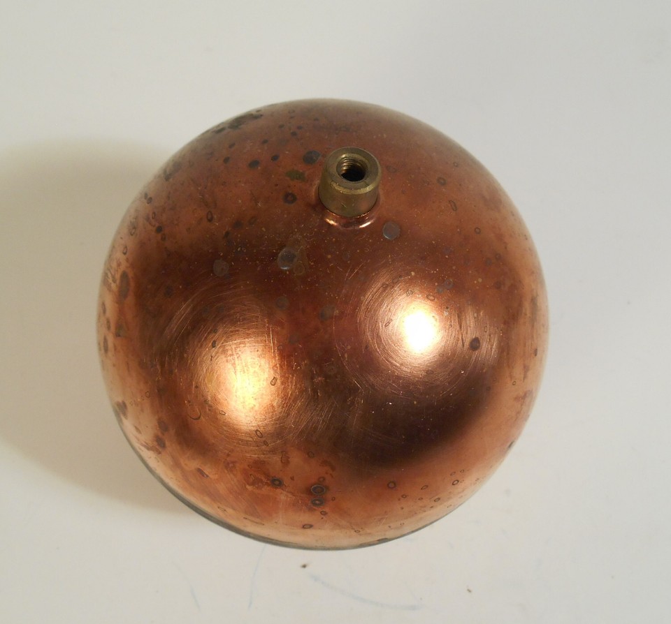 5" Diameter Copper Float Ball 1/4" Connection | eBay