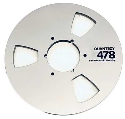 Quantegy 478 NAB HUB Metal Aluminum Take Up Reel 1/4" tape 10.5" | eBay