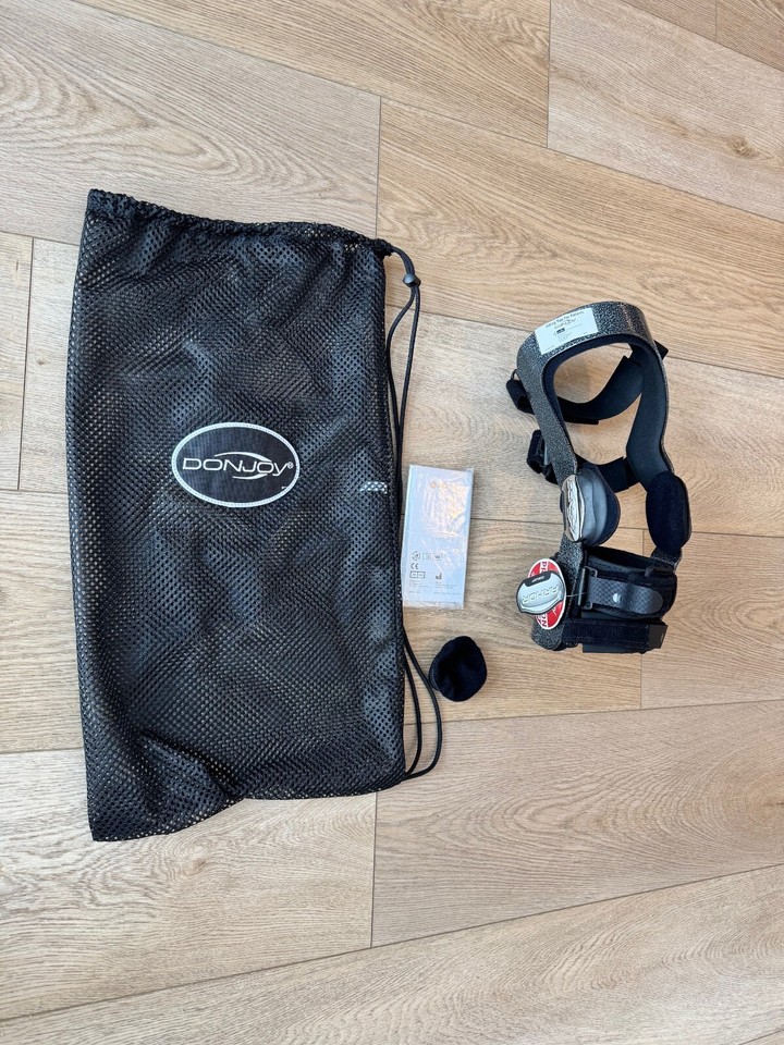 NEW DonJoy Armor Knee Brace Fourcepoint Hinge, Right, Medium, Short ...