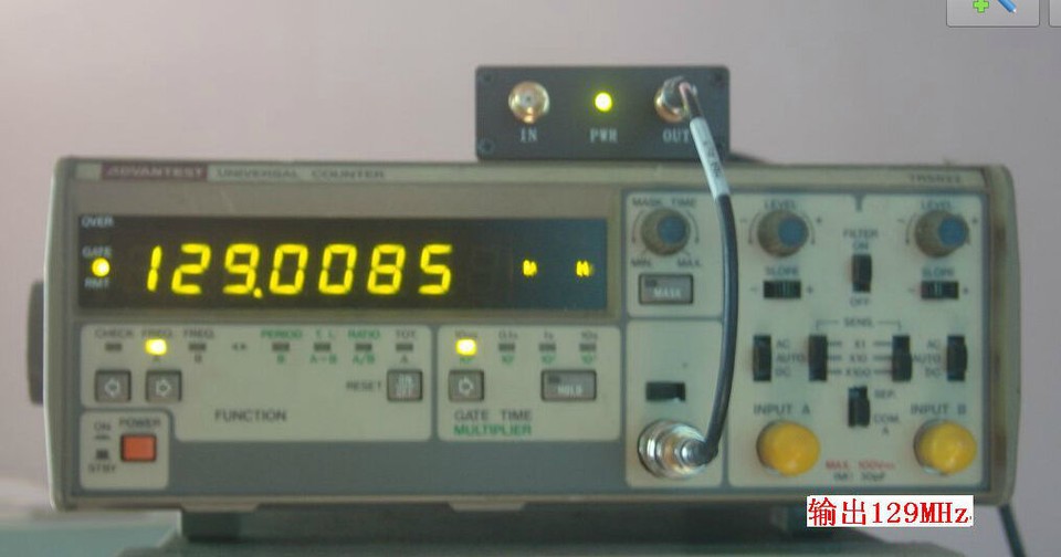 138M-4.4G USB SMA signal source/signal generator/simple spectrum ...