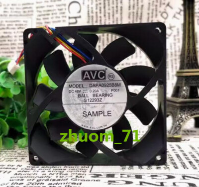 1PC AVC DAPA0925B8M 9025 DC48V 0.20A 4-Pin cooling fan | eBay