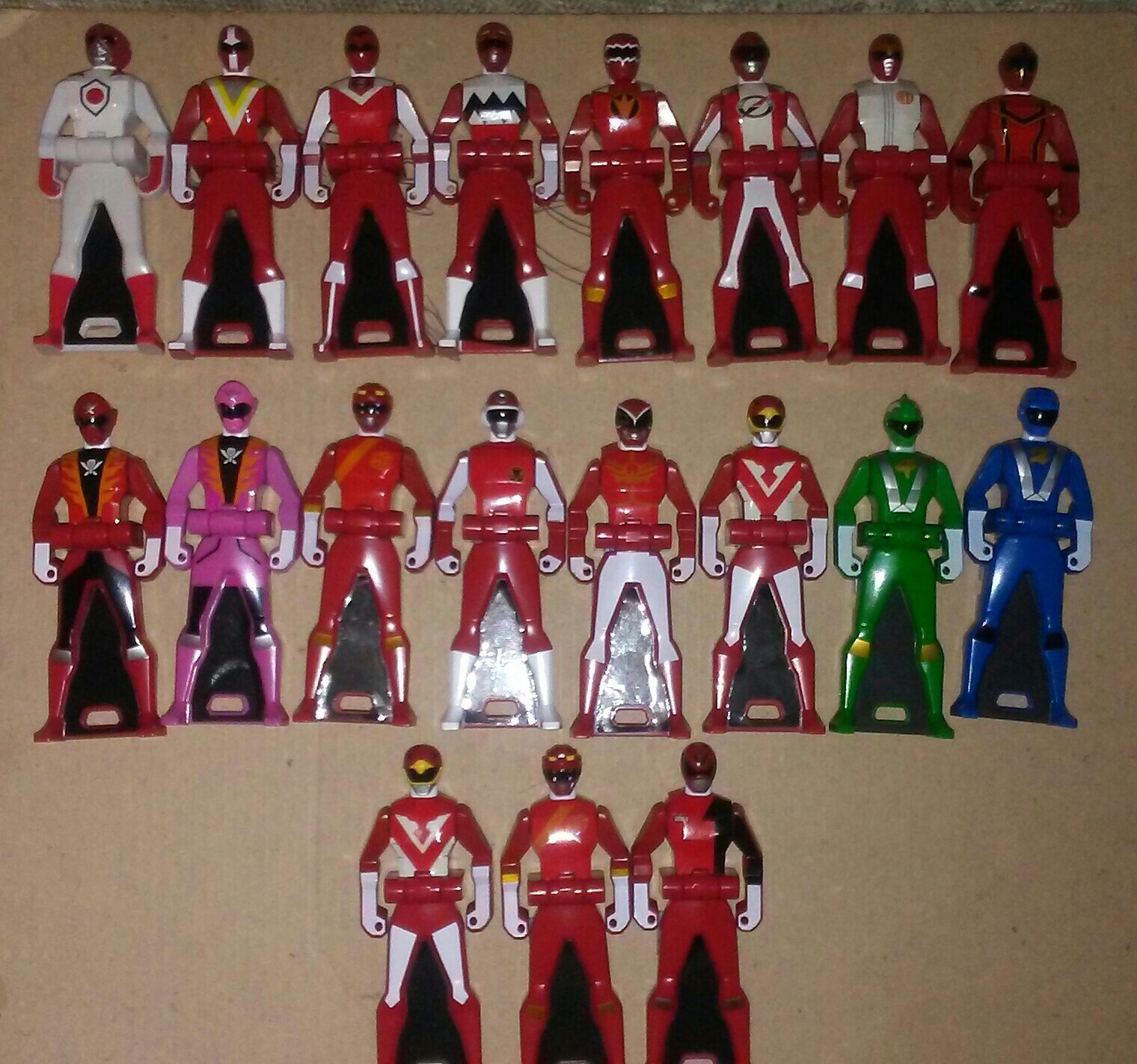 Gokaiger 20pcs ranger key set | eBay
