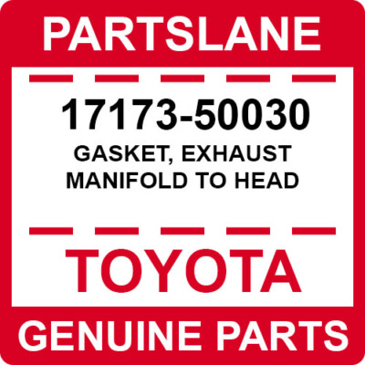 TOYOTA GENUINE 4.7L RIGHT 4RUNNER TUNDRA GX EXHAUST MANIFOLD GASKET ...