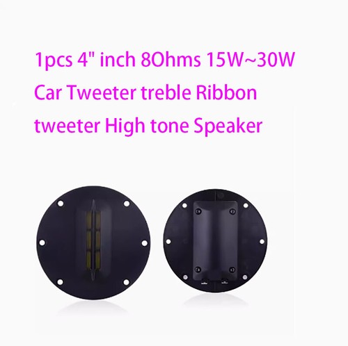 1pcs 15W~30W 8Ohms 4" inch vehicle Car Tweeter treble Ribbon High tone ...