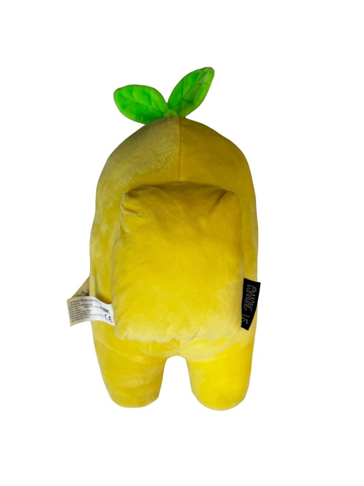 Toikido Among Us Yellow 12” Inch Plush Toy Plant Hat Crewmate New ...