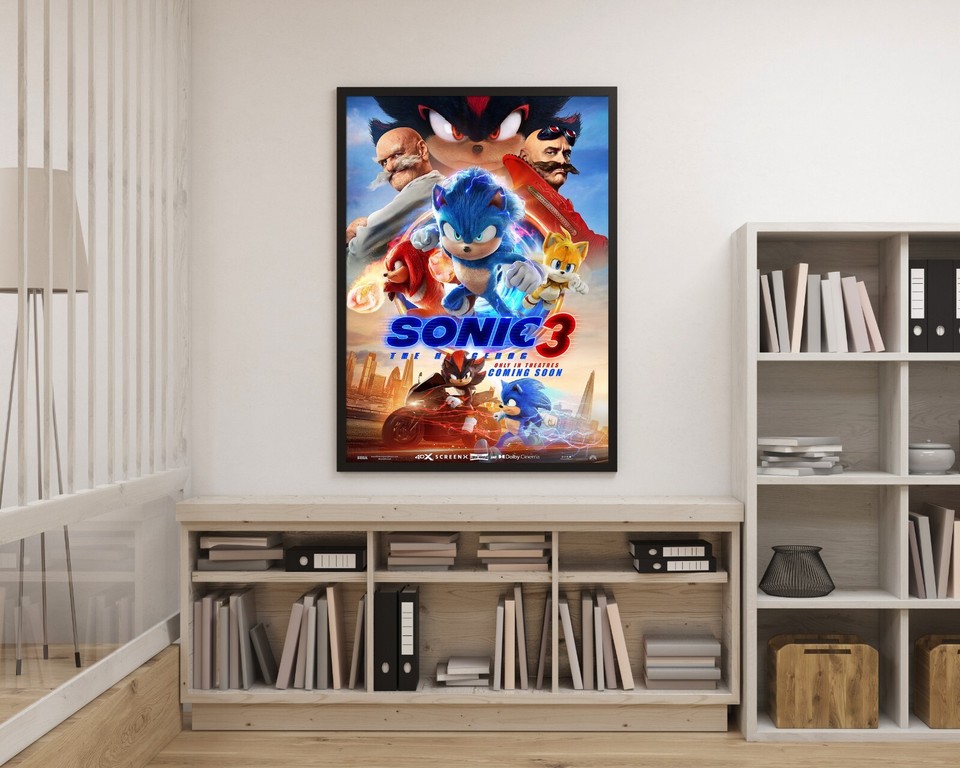 Sonic the Hedgehog 3 (2024) Movie Film POSTER Plakat #478 | eBay