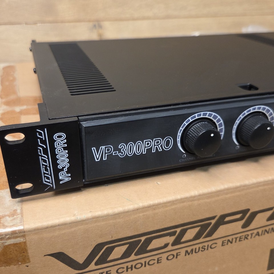 VocoPro VP-300 PRO Single Space 300W Professional Power Amplifier | eBay