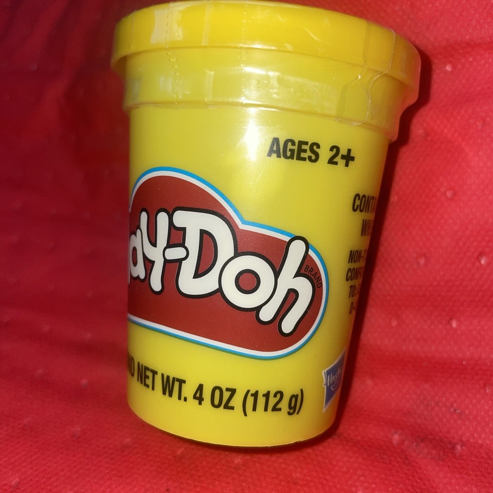 Play-Doh - Single Can Modeling Compound, 4 Oz can-NEW - Yellow | eBay