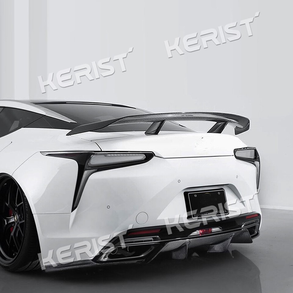 Carbon fiber Trunk Spoiler Rear Wing For 2017-2023 Lexus LC500 LC500H ...