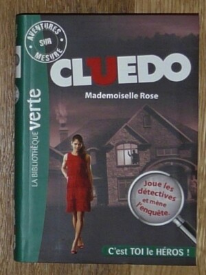 CLUEDO T2 Mademoiselle Rose - bibliothèque verte | eBay