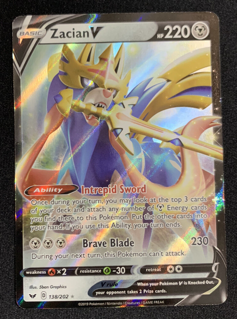 Zacian V 138 For Sale - MAVIN