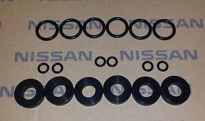 Nissan OEM Fuel Injector O-Rings Seal Kit RB25DET R33 Skyline GTS-25t ...