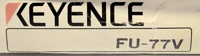 KEYENCE FU 77V Digital Fiber Optic Sensor FU-77V | eBay
