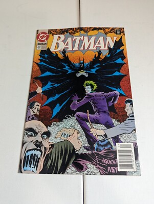 Batman #491 1993 Joker Cover Knightfall Prelude | eBay