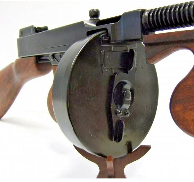 Denix 1928 Thompson "Tommy Gun" Non-Firing Submachine Gun Replica Full ...