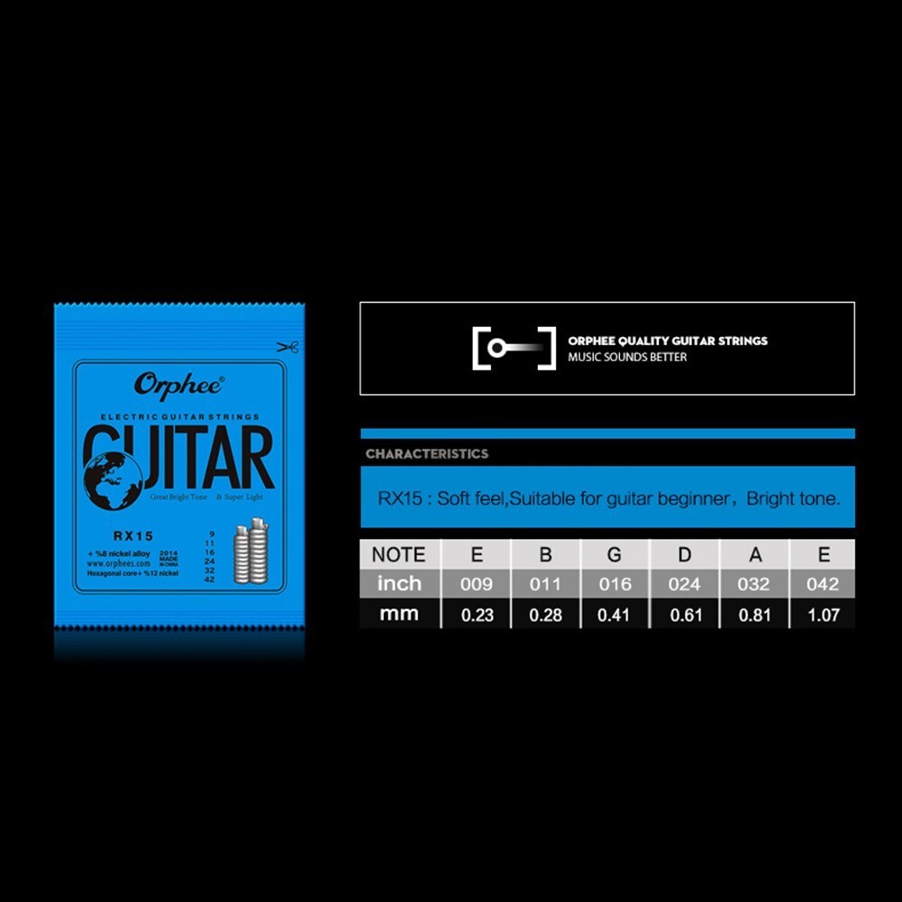 9-42/10-46/11-50 Gauges Electric Guitar Strings Accessories Strings ...