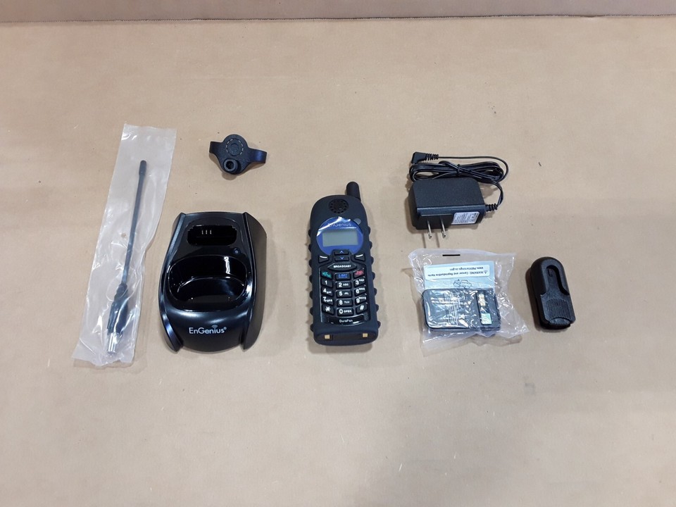 EnGenius DuraWalkie1X 2-Way Radio Unit w/Cradle NEW *WALKIE ONLY NOT A ...