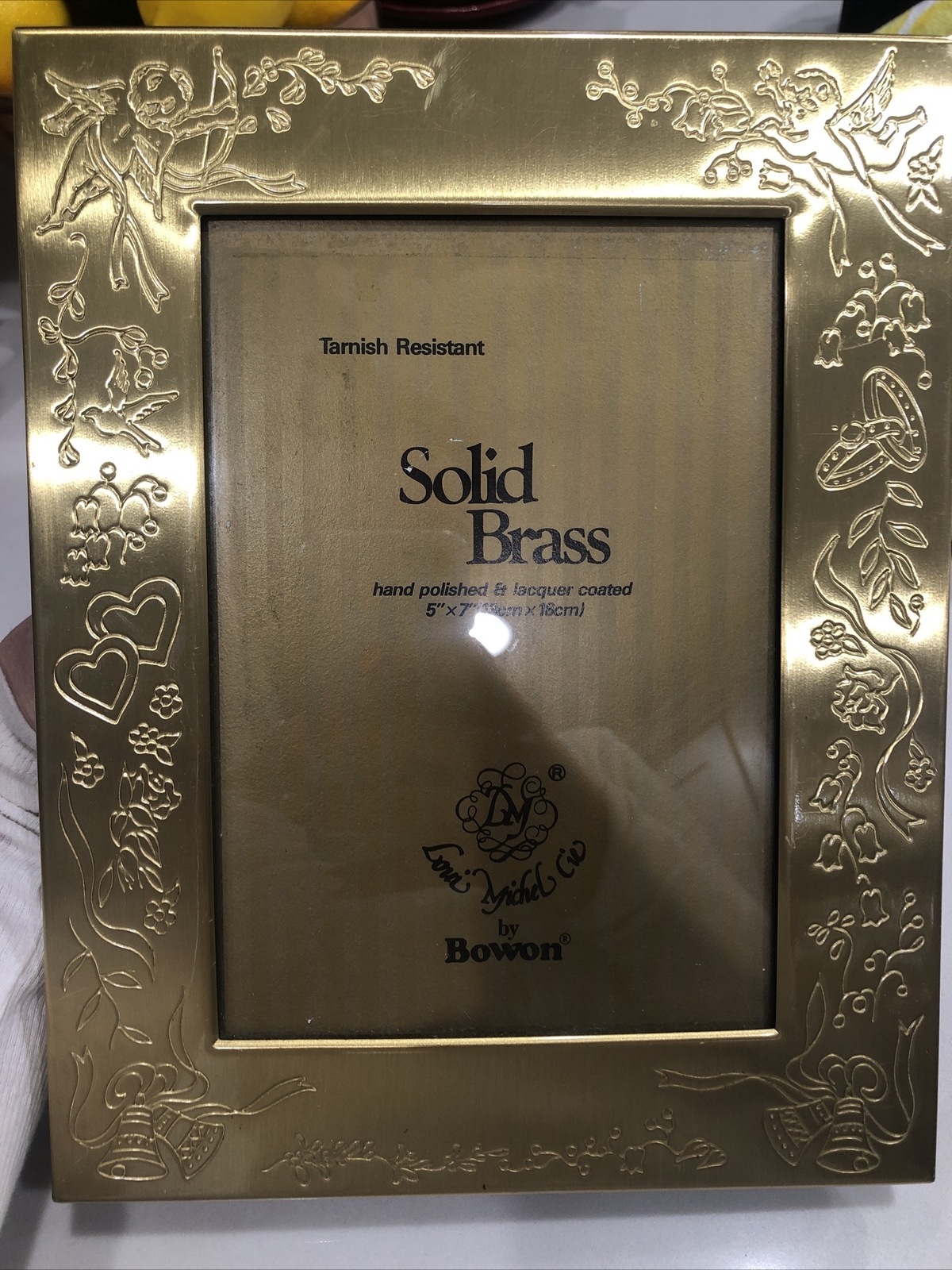 Vintage Loui Michel Cie Solid Brass Tarnish Resistant 5” X 7” Photo ...