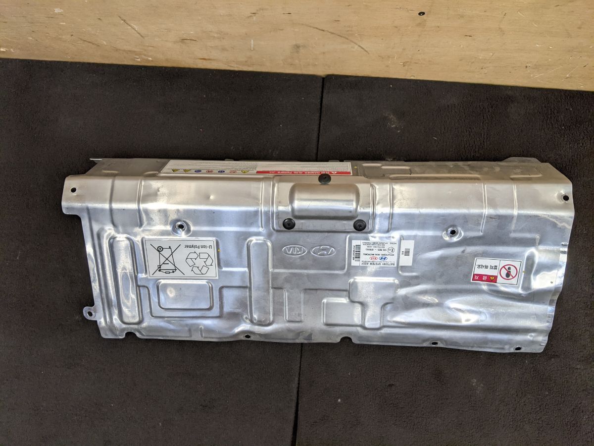 KIA NIRO HYBRID HEV 1.6 PETROL HIGH VOLTAGE BATTERY COVER PLATE 37501 ...