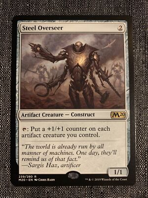 Steel Overseer NM Core Set 2020 MTG Magic The Gathering | eBay