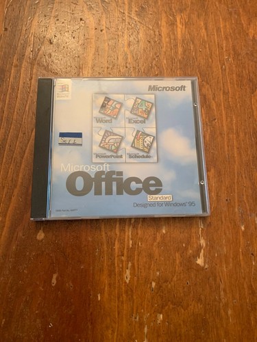 Microsoft Office 95 Standard Retail CD With CD Key | eBay