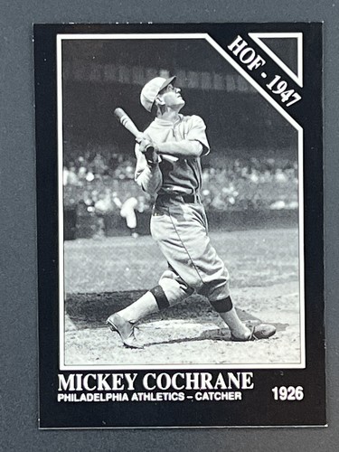 MICKEY COCHRANE 1991 Conlon Collection #51 Philadelphia Athletics | eBay