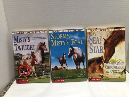 Marguerite Henry Pony Books Set of 3 Paperback Misty’s Twilight, Sea ...