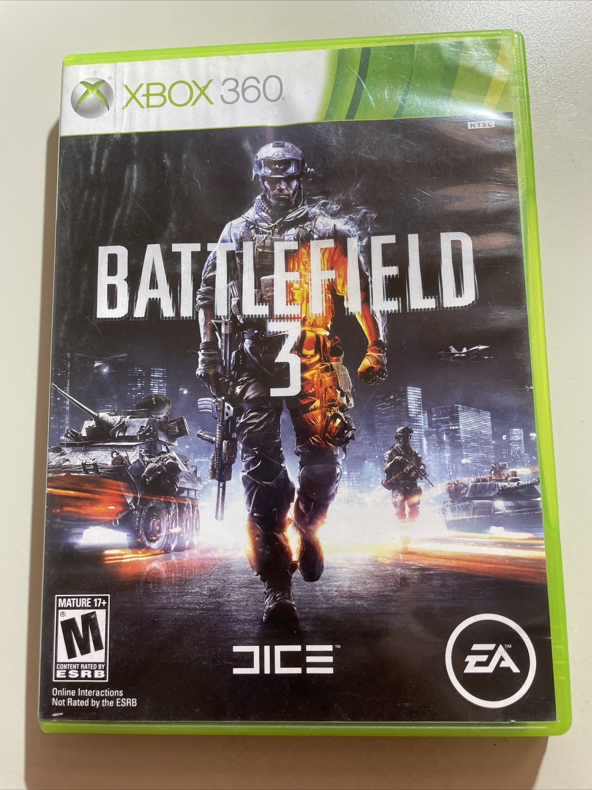 Battlefield 3 - Xbox 360 microsoft_xbox_360 Cleaned Great Condition ...