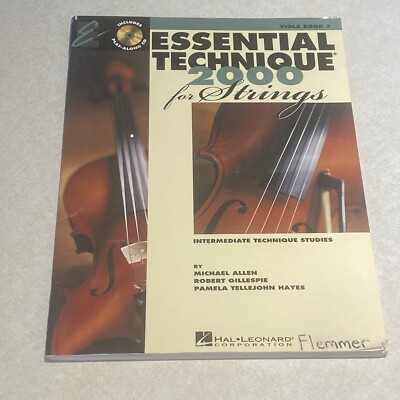 Essential Technique 2000 For Strings: Viola Book 3 (Sheet Music Book w ...