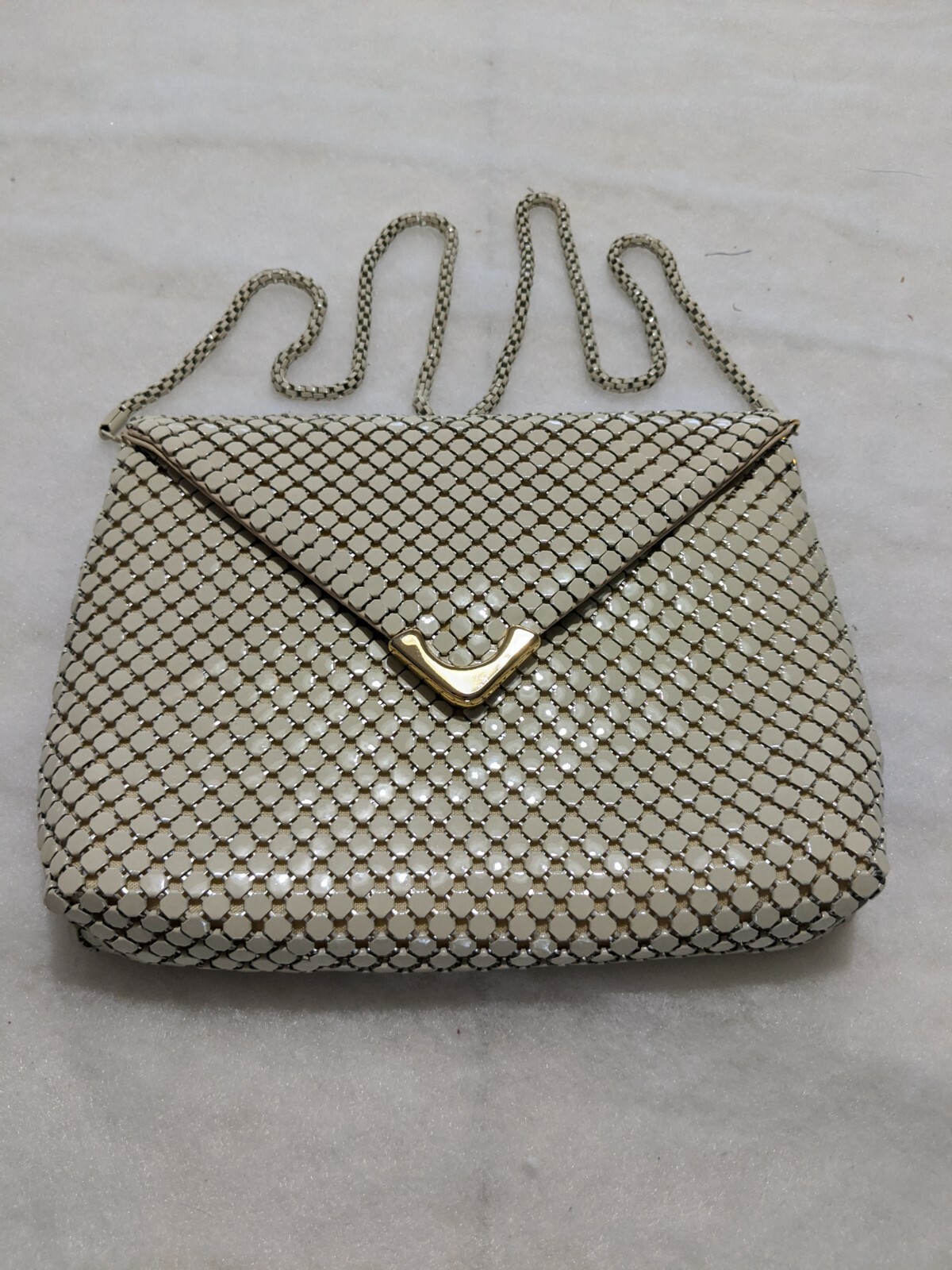 Vintage Metal Mesh Clutch, with chain handle | eBay