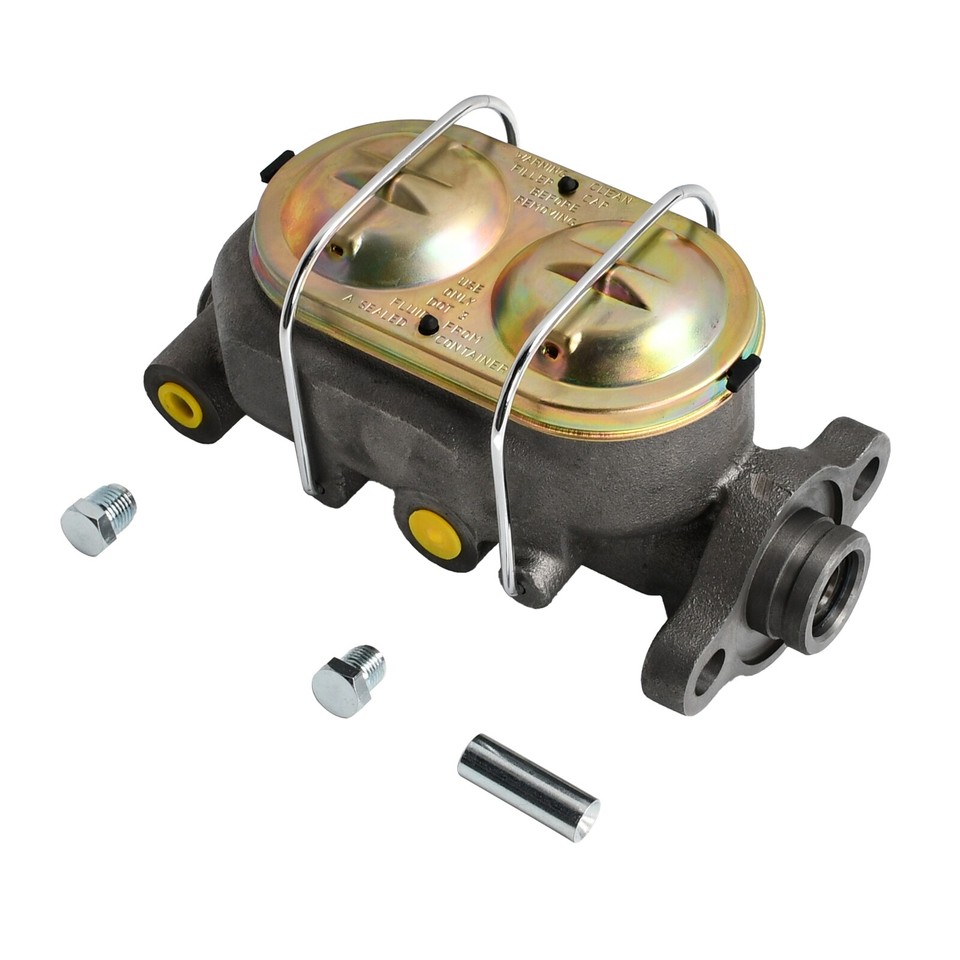 Zinc 7" Street Hot Rod Custom Power Brake Booster & Bail Top Master ...