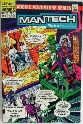 BD - Archie Adventure Series - Mantech Robot Warriors #2 | eBay