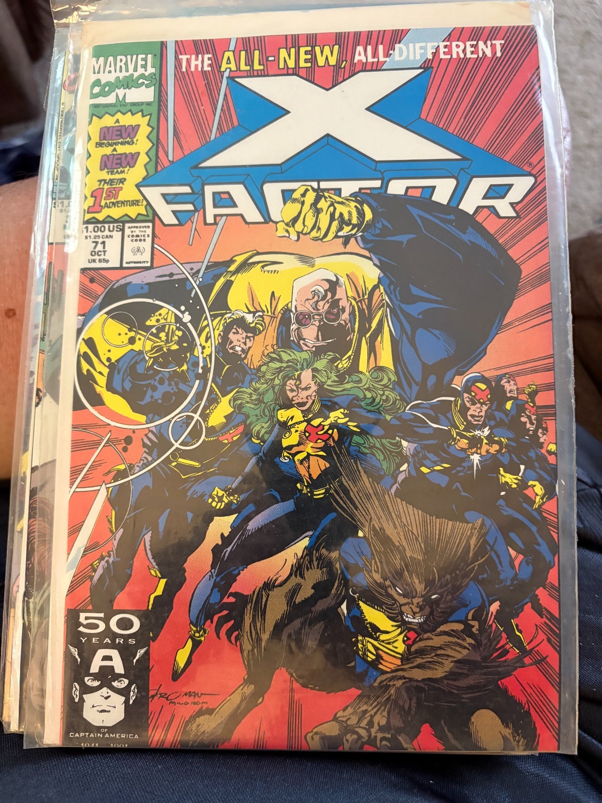 1991 X-Factor #71 Comic Book Peter David Larry Stroman Marvel Comics | eBay
