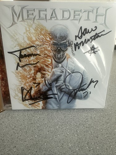 Megadeth - Megadeth, 1 CD, Autographed Insert by the whole Band, Sealed ...